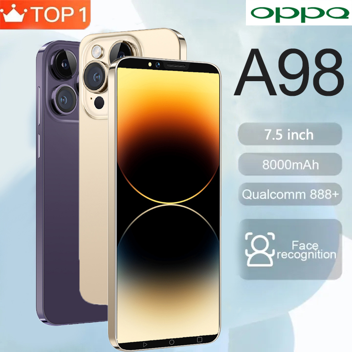 0PPQ A98, สีม่วง Purple,128GB [Zestbuy]